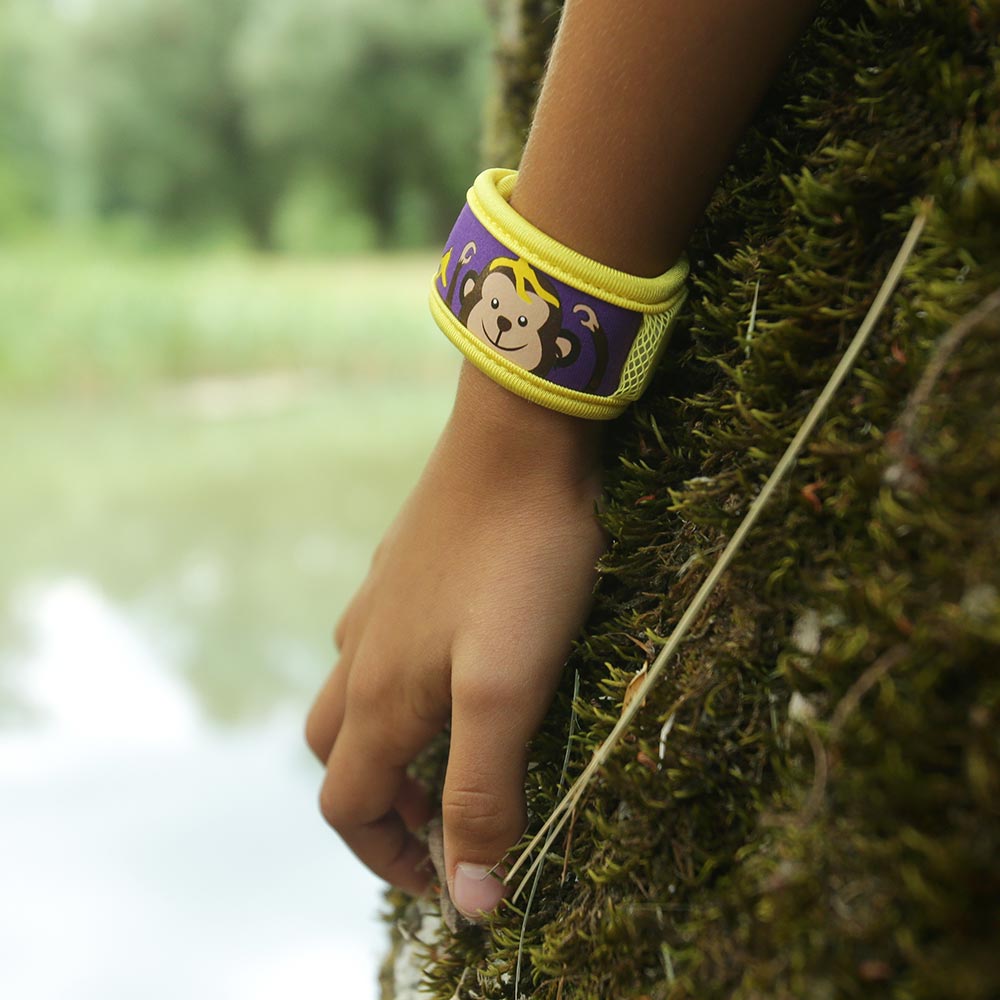 Monkey Kids Wristband with 2 Refill Pellets | PARA’KITO®
